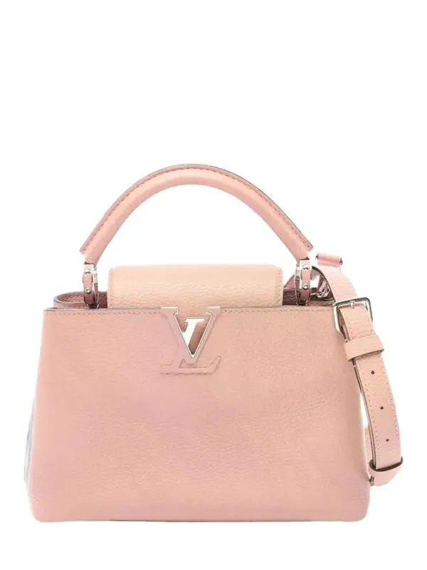 LOUIS VUITTON 2017 Capucines Bb Handbag - Pink