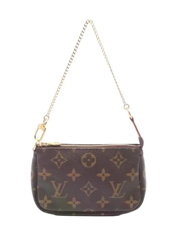 LOUIS VUITTON Pochette Monogram Shoulder Bag - Brown