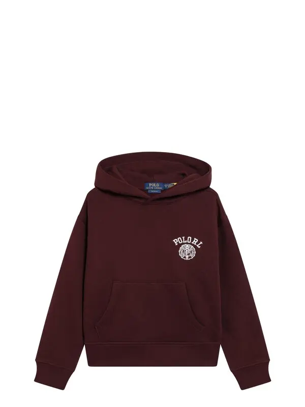 Polo Ralph Lauren Dark Burgundy The Big-fit Hoodie - Red