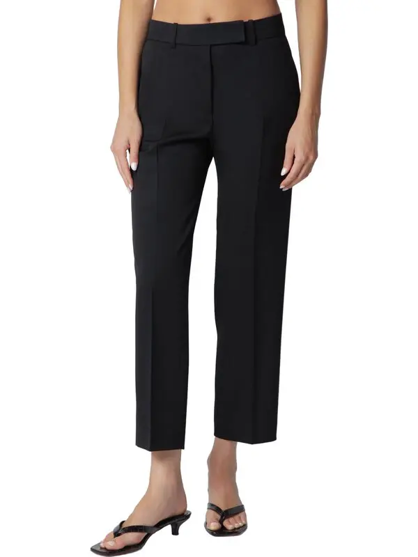 RÓHE Mies Cigarette-leg Trousers - Black