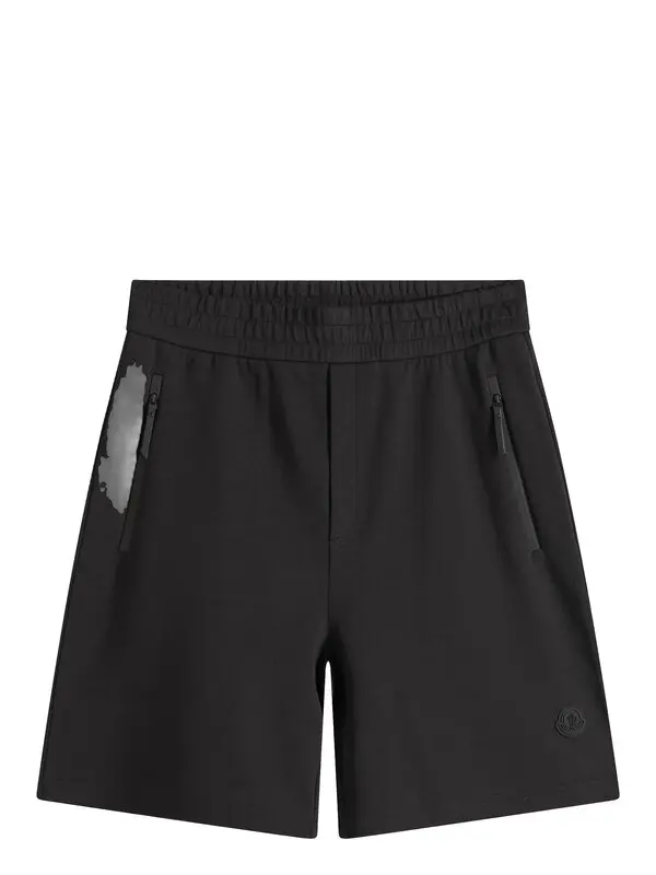 Moncler Double Faced Shorts - Black