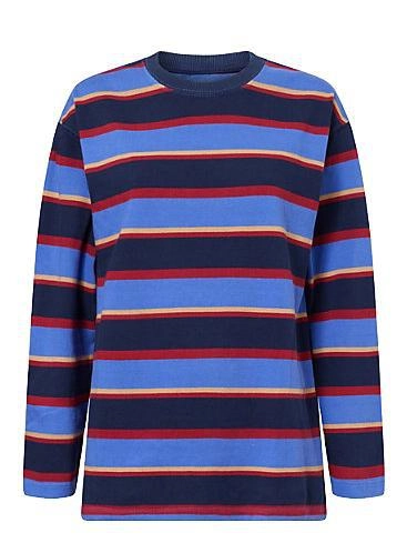 DAMSON MADDER Ali Long-sleeve Cotton-jersey T-shirt - Multi