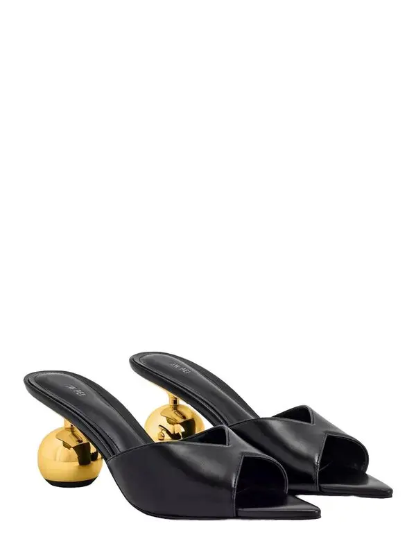Jw Pei Ellie Heeled Sandals - Black