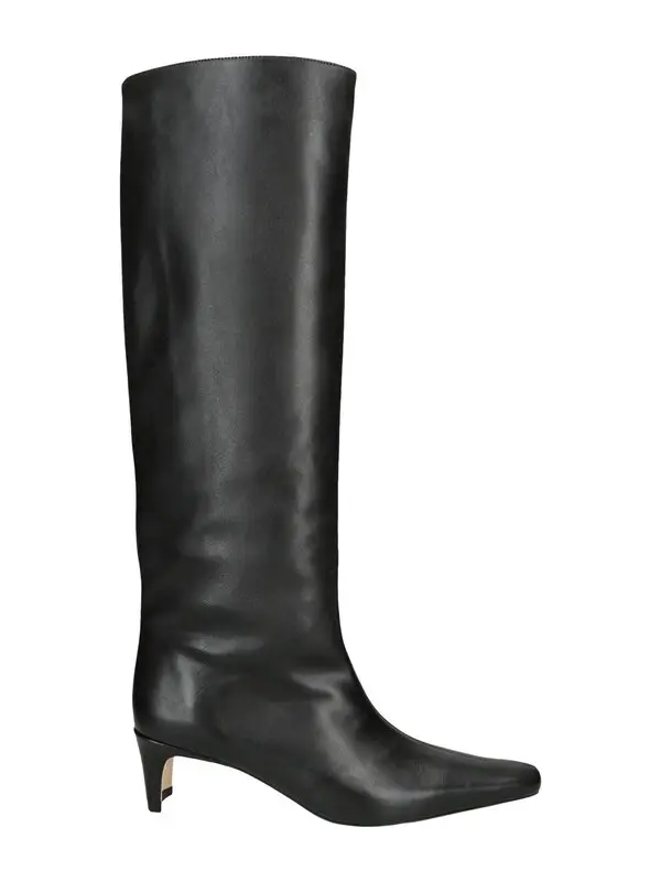 Staud Leather Wally Knee-high Boots 55 - Black