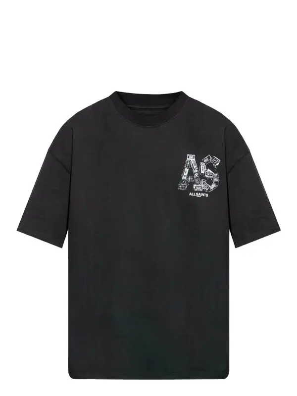 ALLSAINTS Mixtape Graphic T-shirt - Black
