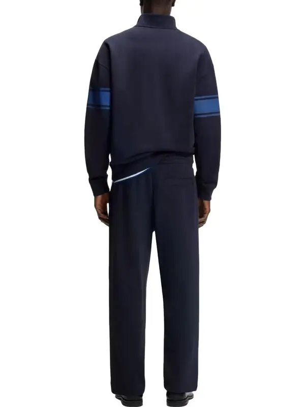 Hugo Elastic-waistband Track Pants - Blue