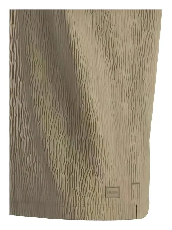 Hugo Crinkled Polo Shirt - Neutrals