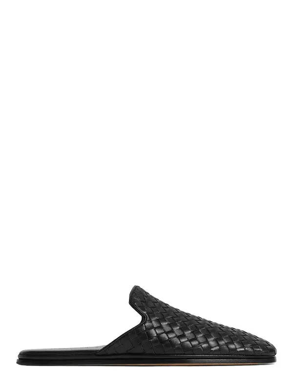 Bottega Veneta Palazzo Slipper - Black