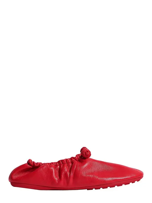 Bottega Veneta Fantasmina Ballerina - Cardinal