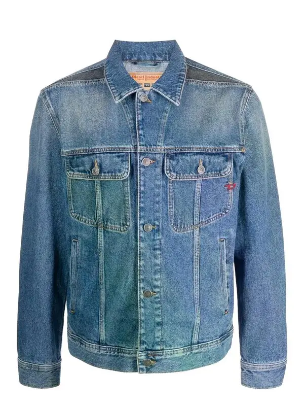 DIESEL® D-barcy-rs Denim Jacket - Blue