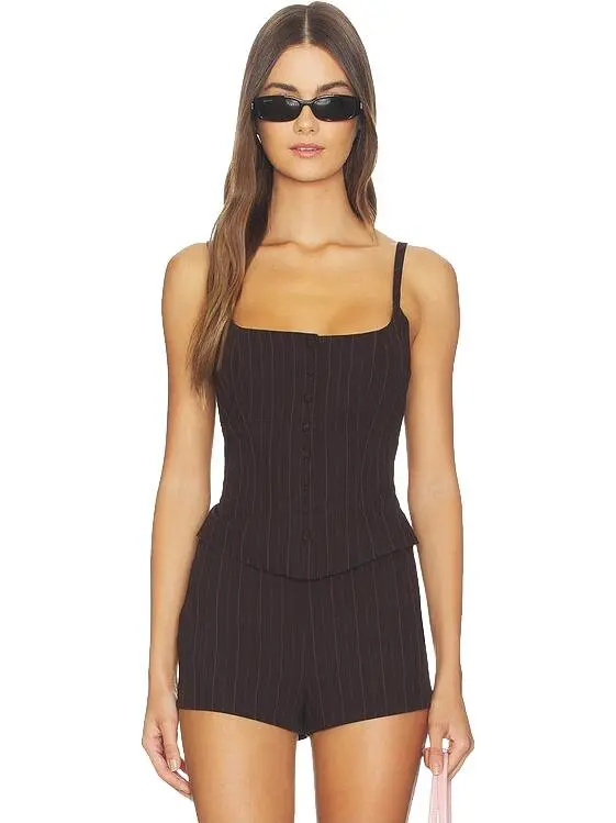 Superdown Toskia Top In . Also - Brown
