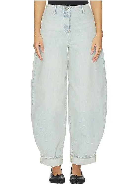 ALIGNE Christina Barrel Leg Jean In . Also - Blue