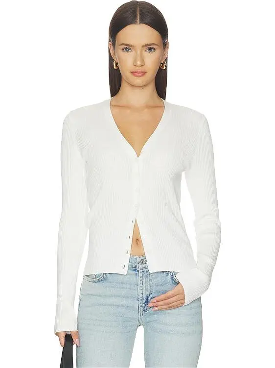 Sold Out NYC The Ribbed Favorite Cardigen In . Also - Cream