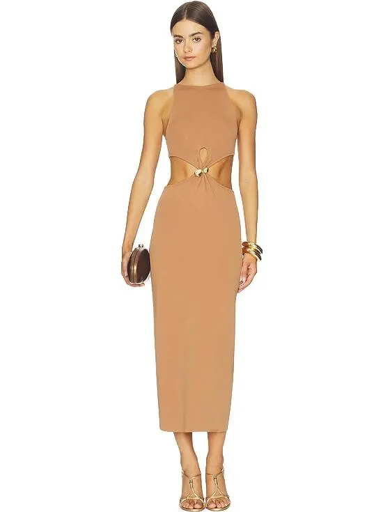 Cult Gaia Cypress Dress In . Also - Brown