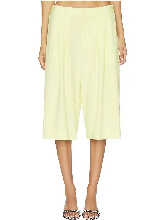 GESTUZ Cia High Waisted Shorts In . Also - Lemon