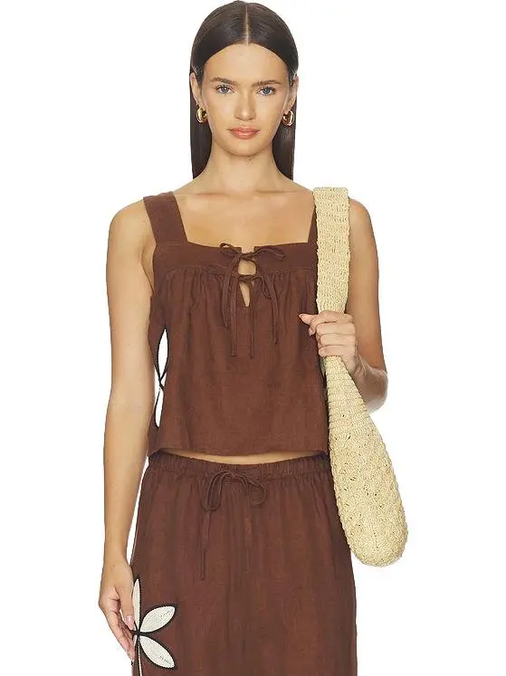 Rails Calais Top In . Also - Brown