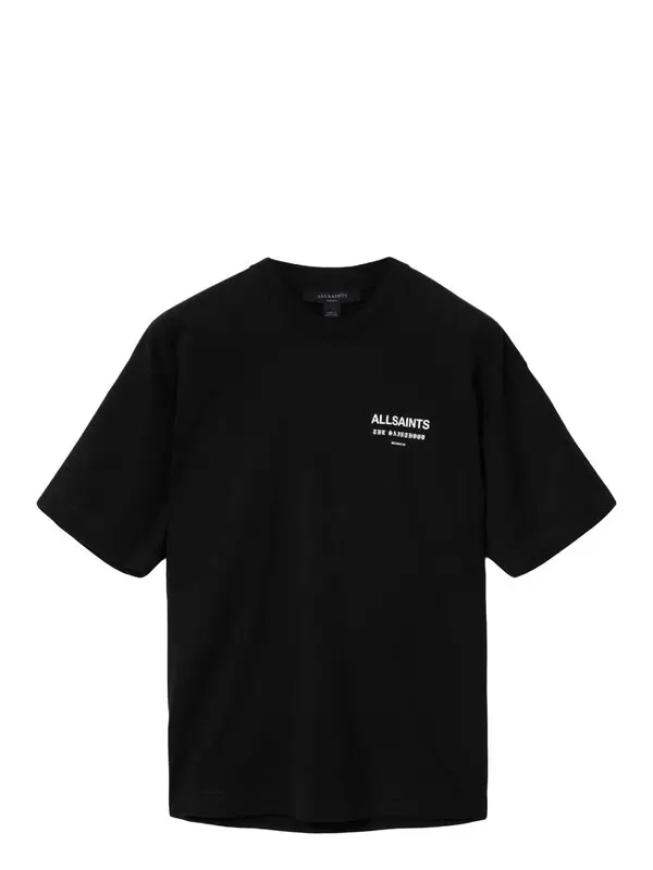 ALLSAINTS Flower Print Eliana Etta T-shirt - Black