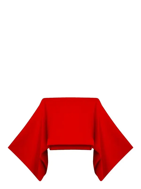 SANCTUMUM Raya Top In Scarlett - Red