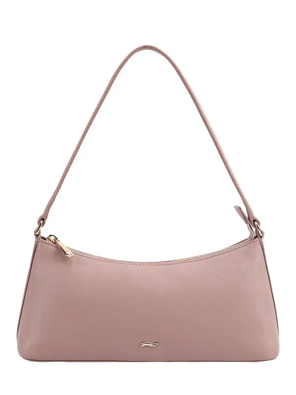 Paul Costelloe Zoey Leather Shoulder Bag - Pink