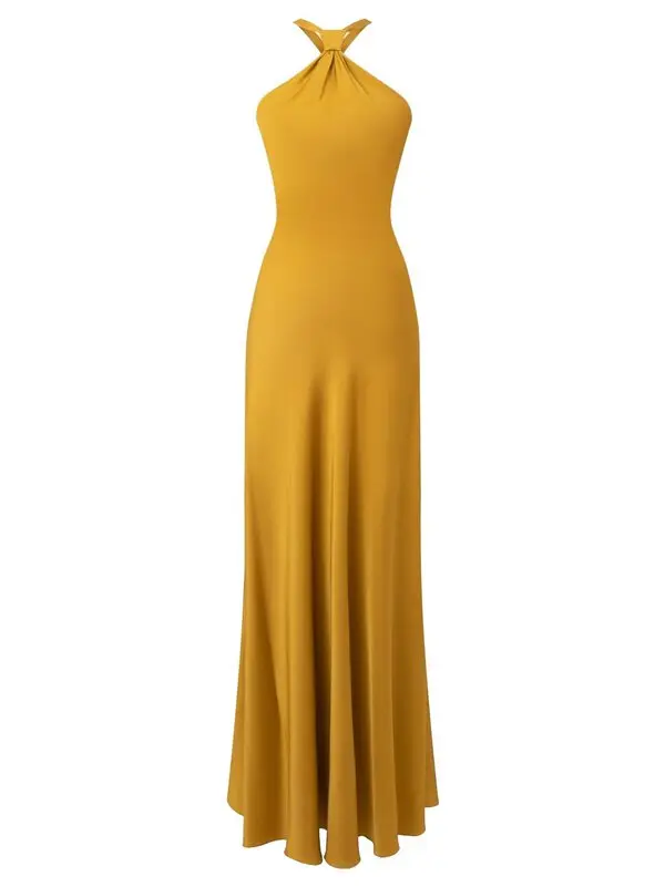 SANCTUMUM Margot Evening Gown - Yellow