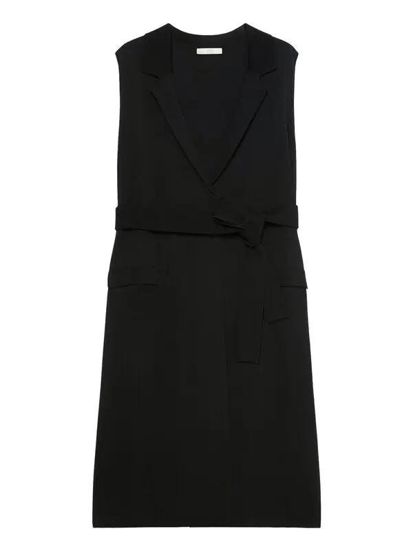 Marina Rinaldi Longline Waistcoat - Black