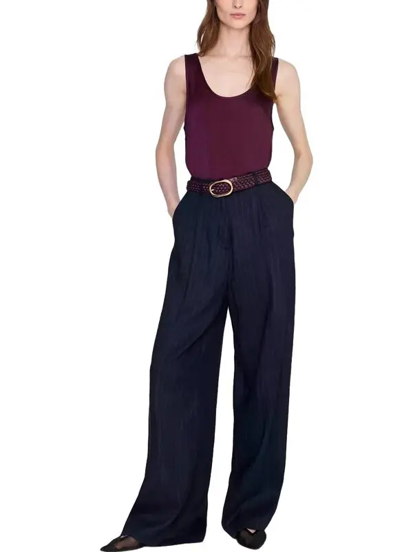 ANINE BING Lea Top Fig - Red