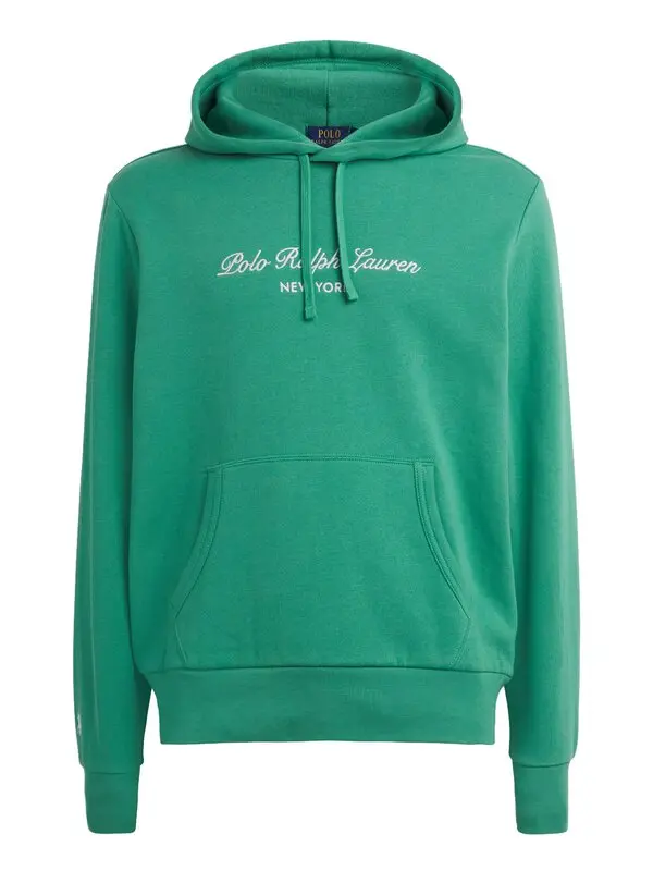 Polo Ralph Lauren Embroidered Logo Hoodie - Green