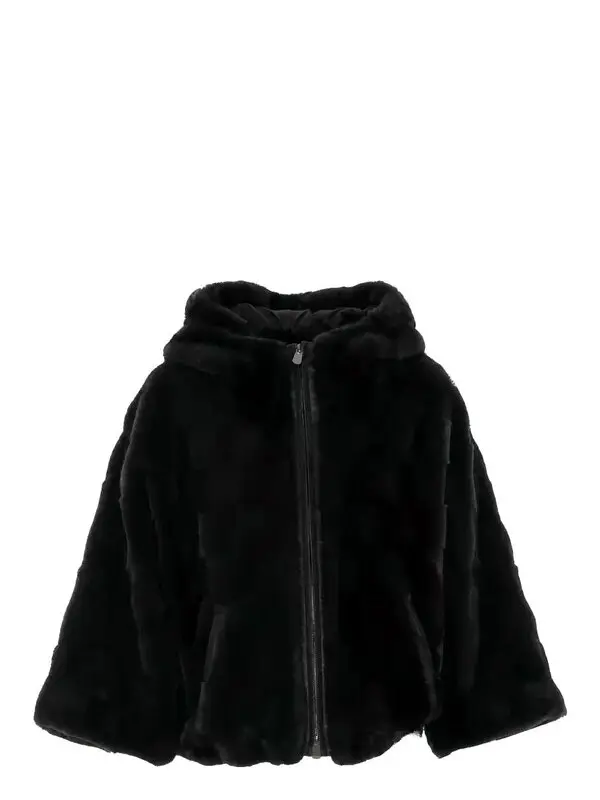 Pinko Cadetia Faux-fur Jacket - Black
