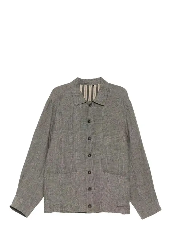 ZIGGY CHEN Button-up Shirt - Grey