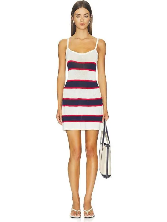 SEROYA Azriel Knit Mini Dress In . Also - Multi