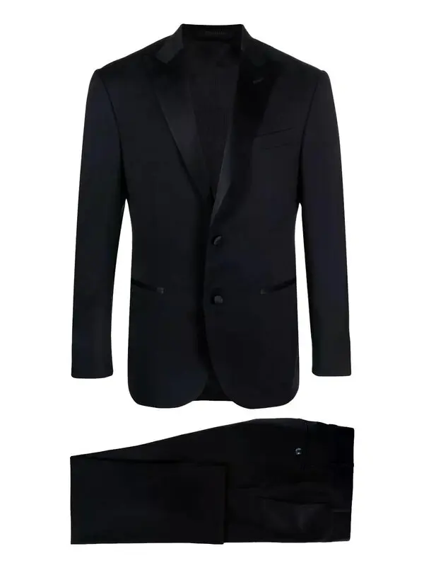 Corneliani Single-breasted Three-piece Suit - Blue