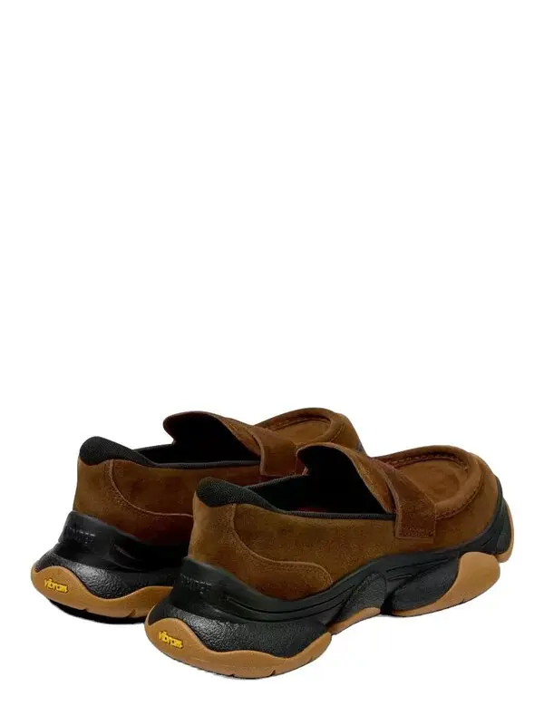 Camper Karst Suede Loafers - Brown