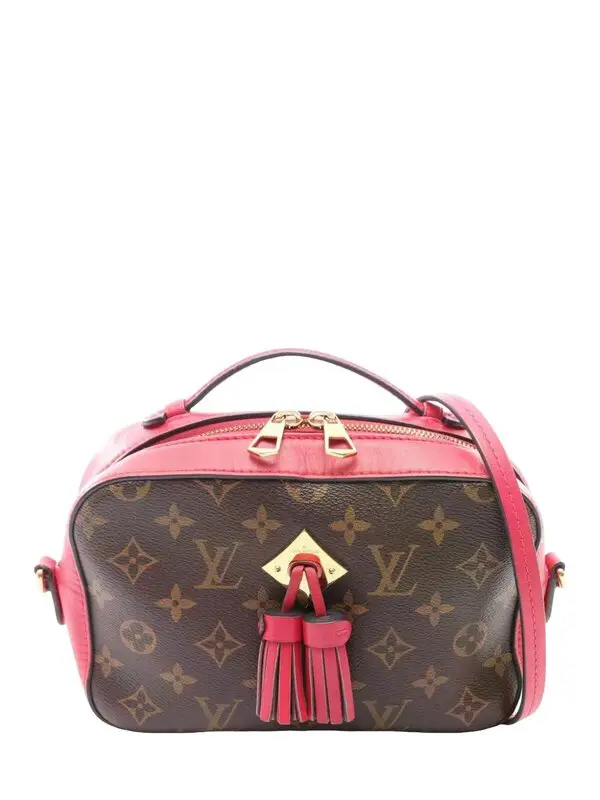 LOUIS VUITTON 2018 Monogram Saintonge Crossbody Bag - Brown