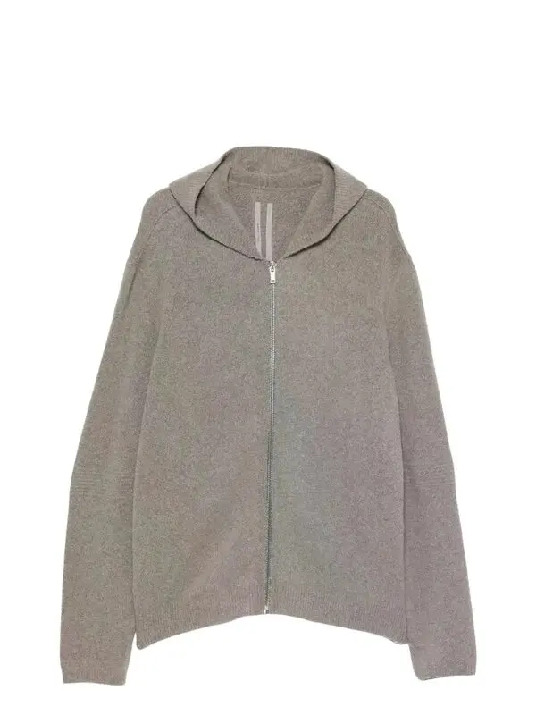 Rick Owens Zip-up Hoodie - Neutrals