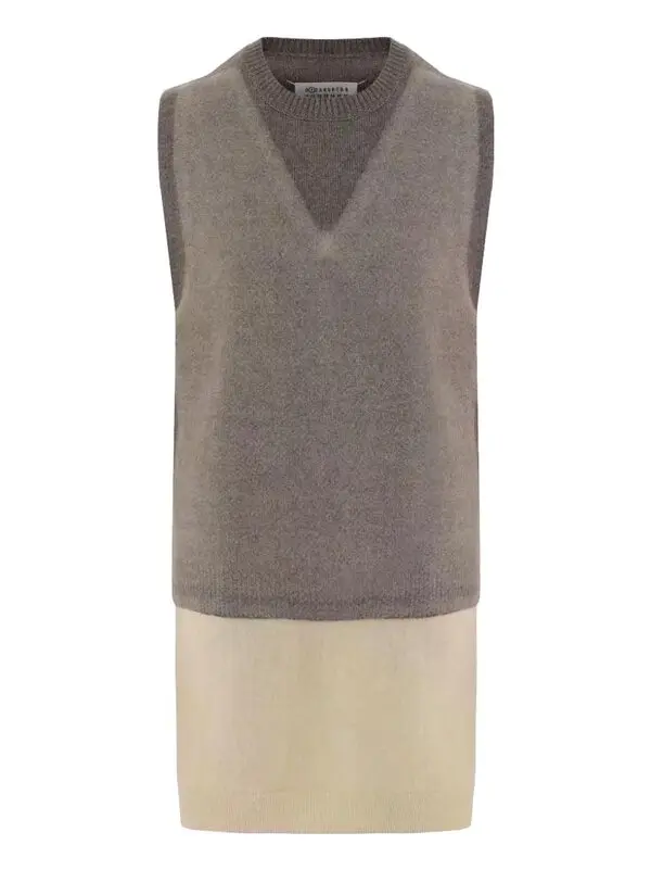 MAISON MARGIELA Sleeveless Top - Brown