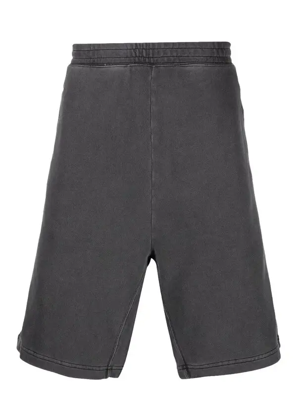 Carhartt Work In Progress Rear Logo-patch Shorts - Grey