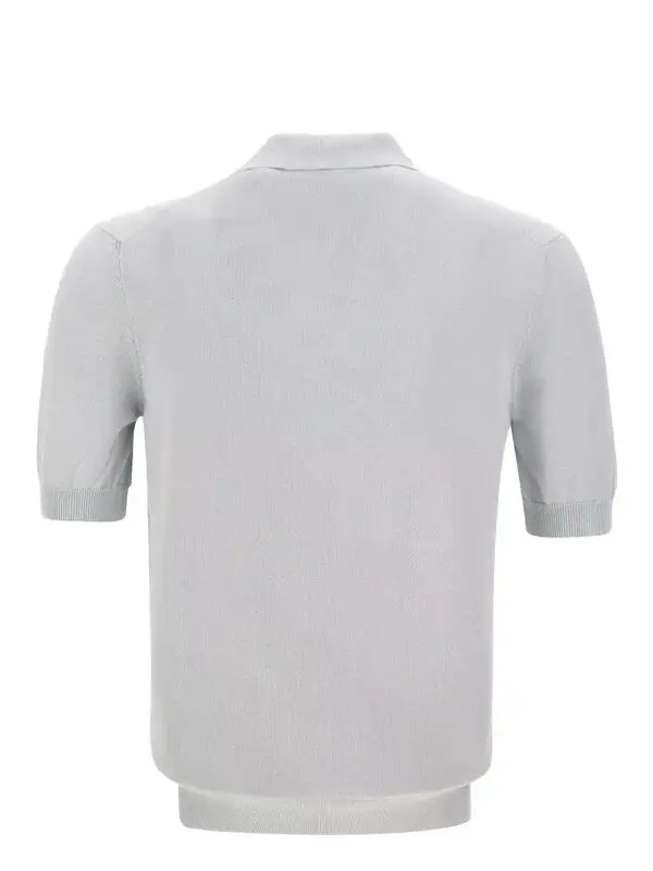 GRAN SASSO Polo-collar T-shirt - Grey