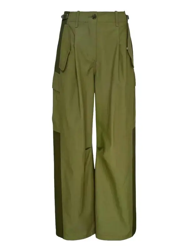 3.1 Phillip Lim Panelled Trousers - Green