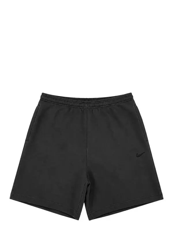 Nike Logo-embroidered Shorts - Grey