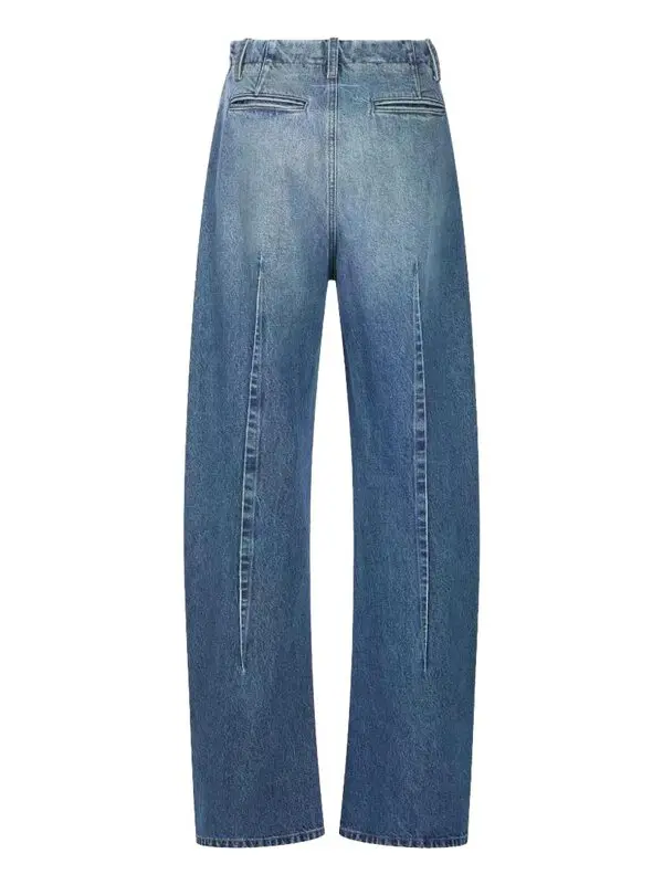 MAISON MARGIELA Seam-detail Straight-leg Jeans - Blue