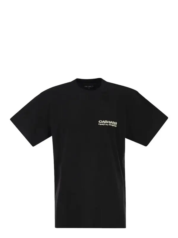 Carhartt Work In Progress Cubist Graphic-print T-shirt - Black