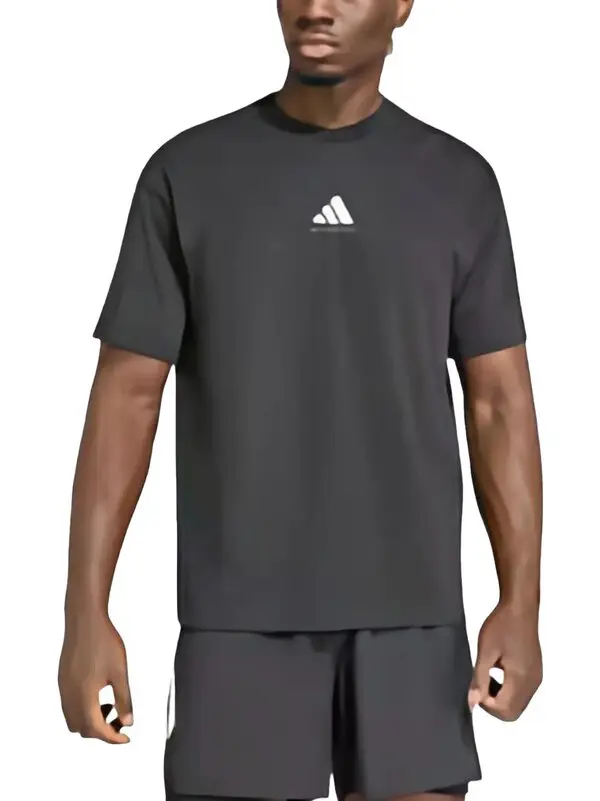 Adidas Running Category Graphic-print T-shirt - Black