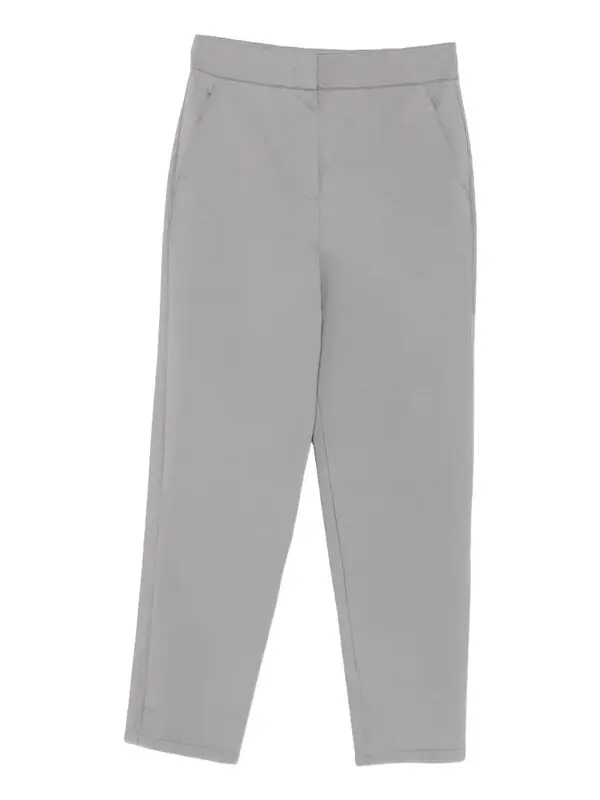Max Mara Straight-leg Trousers - Grey
