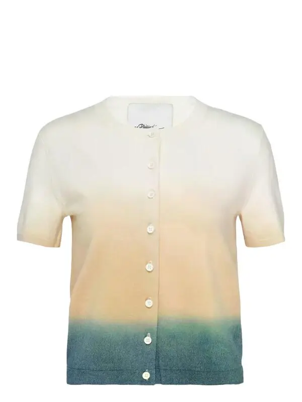 3.1 Phillip Lim Short-sleeve Cardigan - Neutrals