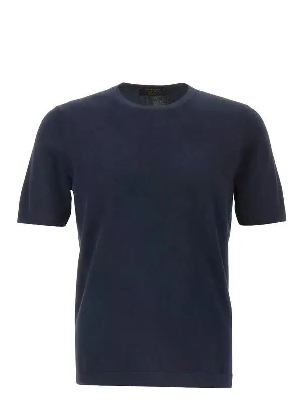 GRAN SASSO Crew-neck T-shirt - Blue