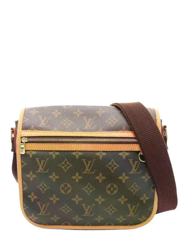 LOUIS VUITTON 2007 Pm Bosforo Monogram Shoulder Bag - Brown