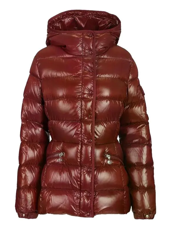 Moncler Logo-patch Padded Jacket - Red