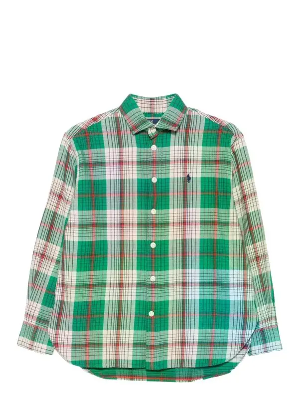 Polo Ralph Lauren Plaid-pattern Shirt - Green