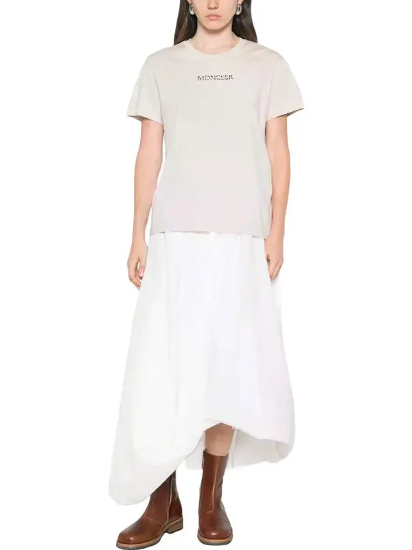 Moncler Crew-neck T-shirt - Neutrals