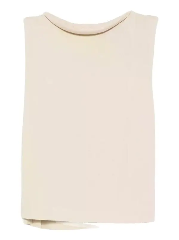 Liviana Conti Sleeveless Top - Neutrals